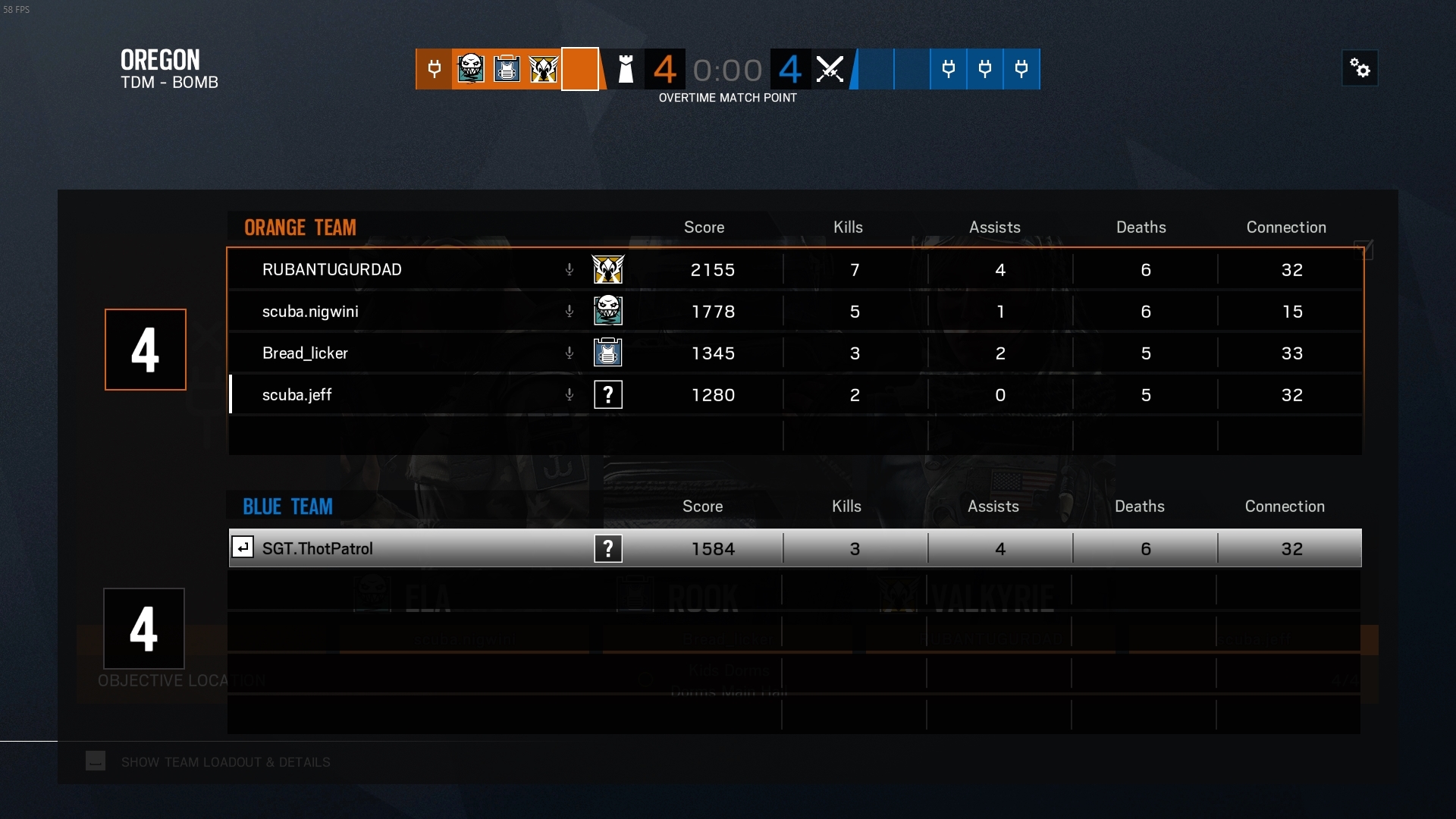 stuck in operator pick screen : r/Rainbow6