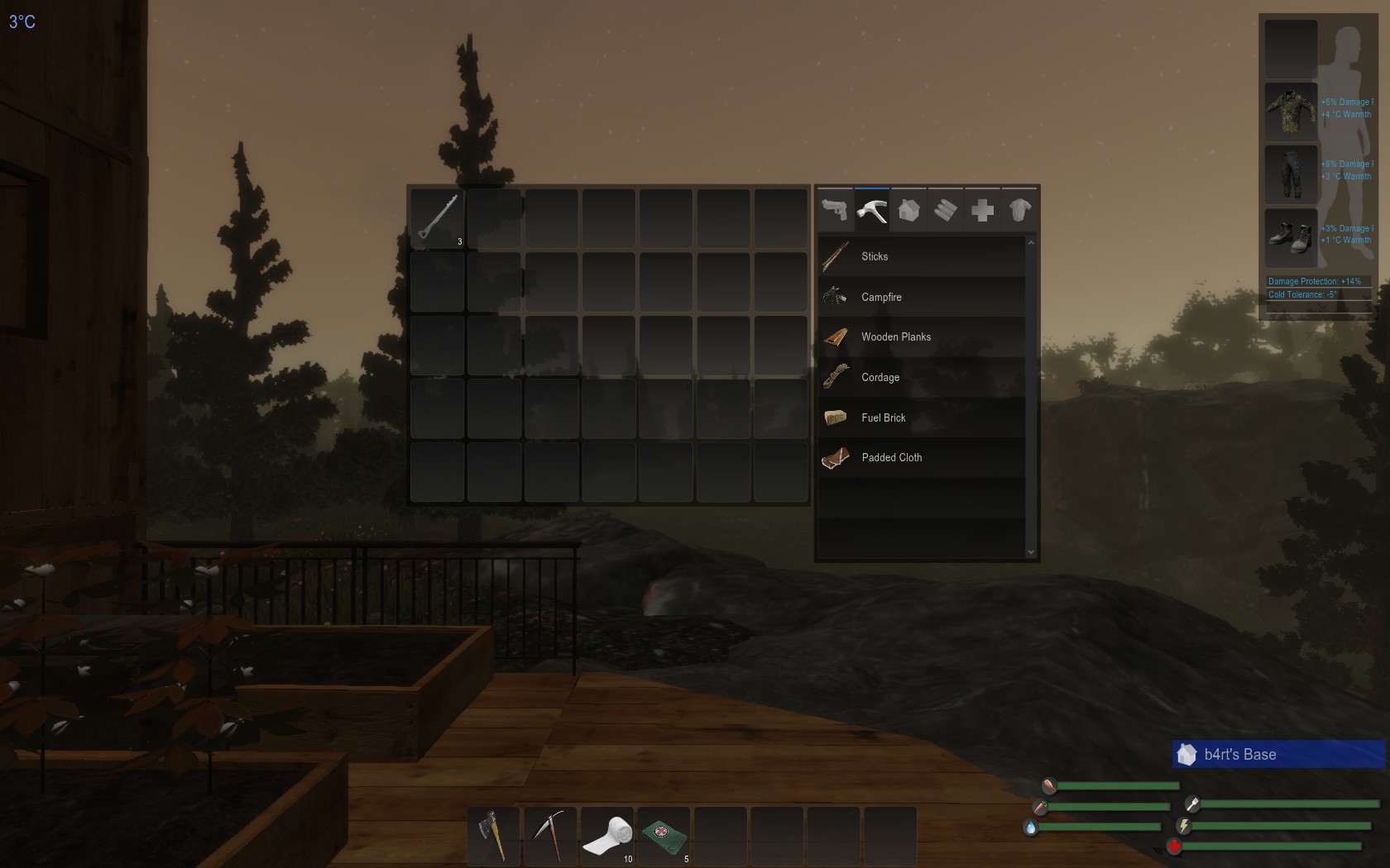 30 min Map Run - Stats and Loot found :: Subsistence General Discussions