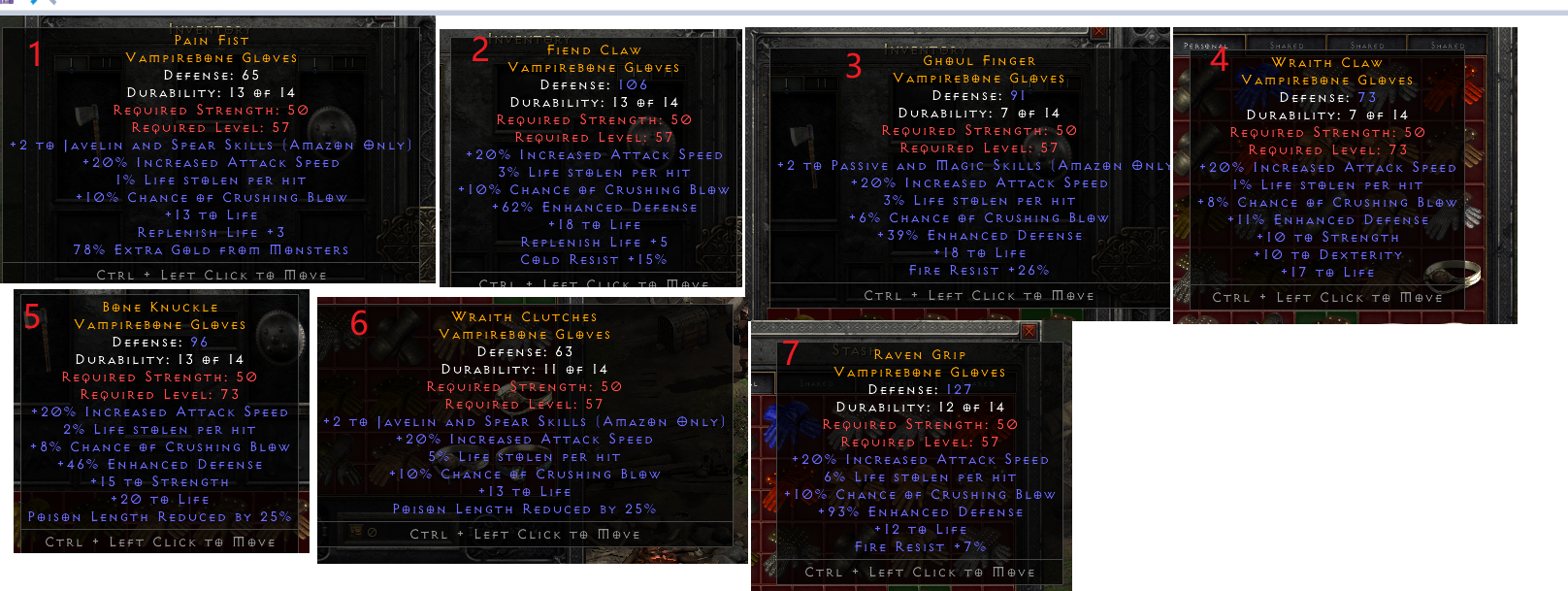 Xh23 Blood Glove Pack - Topic - d2jsp