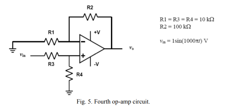 Solved Write an expression for the output voltage, vo, in | Chegg.com
