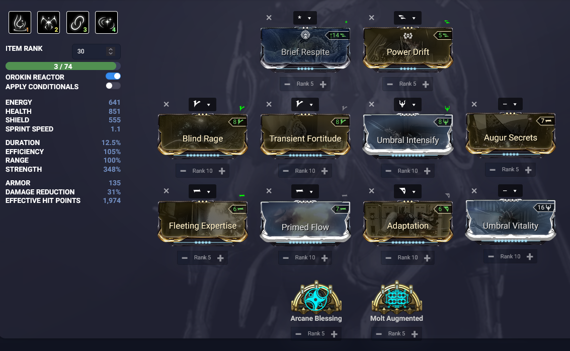 EV Trinity Index weapons recommendation - Players helping Players ...