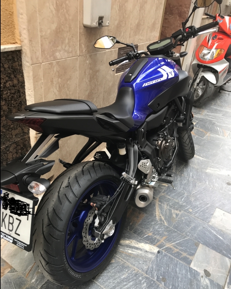 Presentacion de mi nueva Primera moto - MT-07 Azul (2017) - Forocoches
