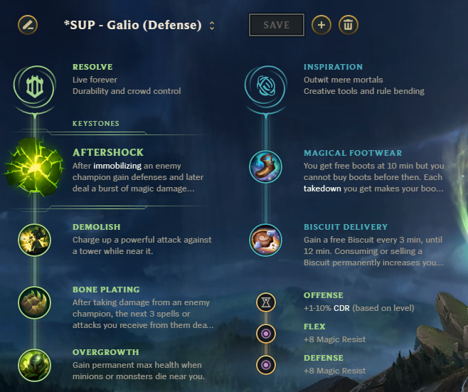 Yo long time galio support Main coming back after rework : r/galiomains