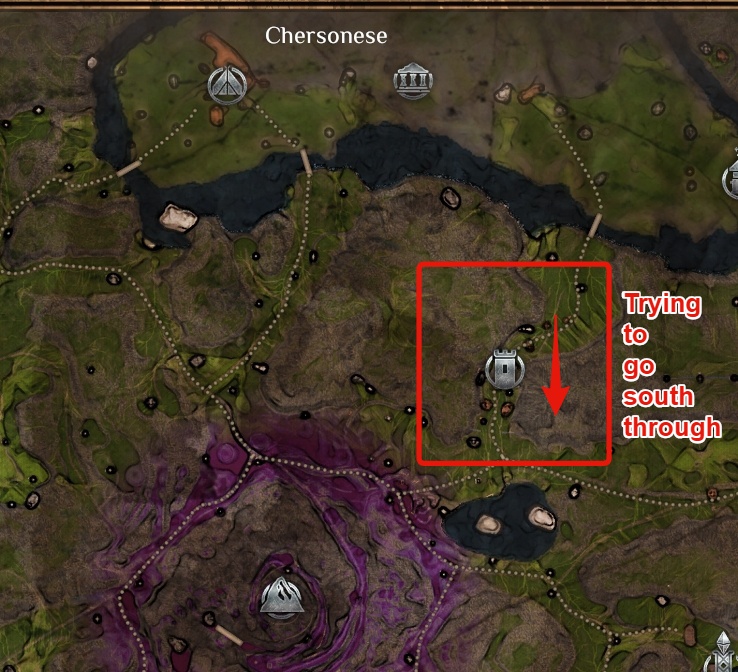 [BUG?] Cannot continue through "Ghost Pass" Dungeon/Fort after ...