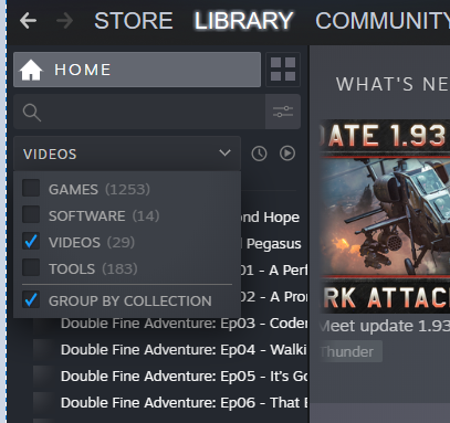 Any way to revert to old steam Library UI? : r/Steam