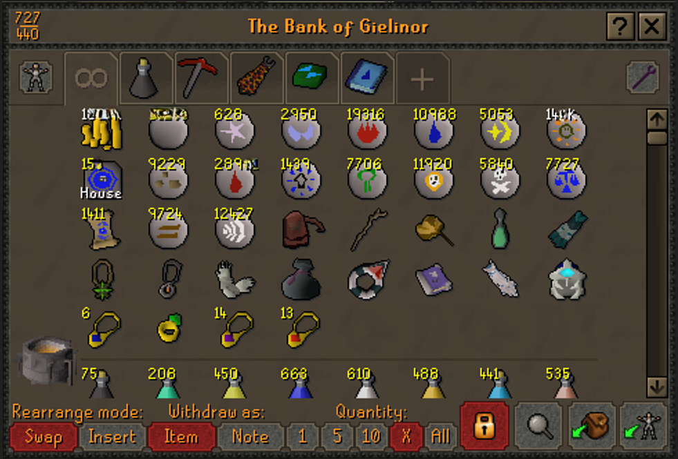 Ironman ~375M Bank, Infernal Cape, SOTE completed | Sell & Trade Game ...