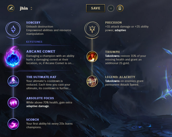 My favorite rune page so far. Opinions? : r/JhinMains