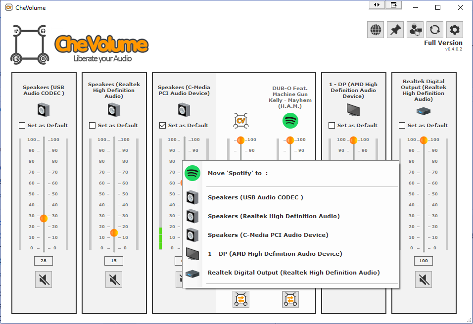 ...Wondering if Windows 10 can do separate audio streams per device ...