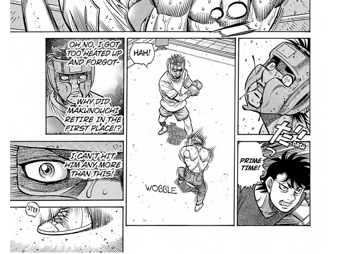 Ippo's Return Pt. I - What Are The Chances? : r/hajimenoippo