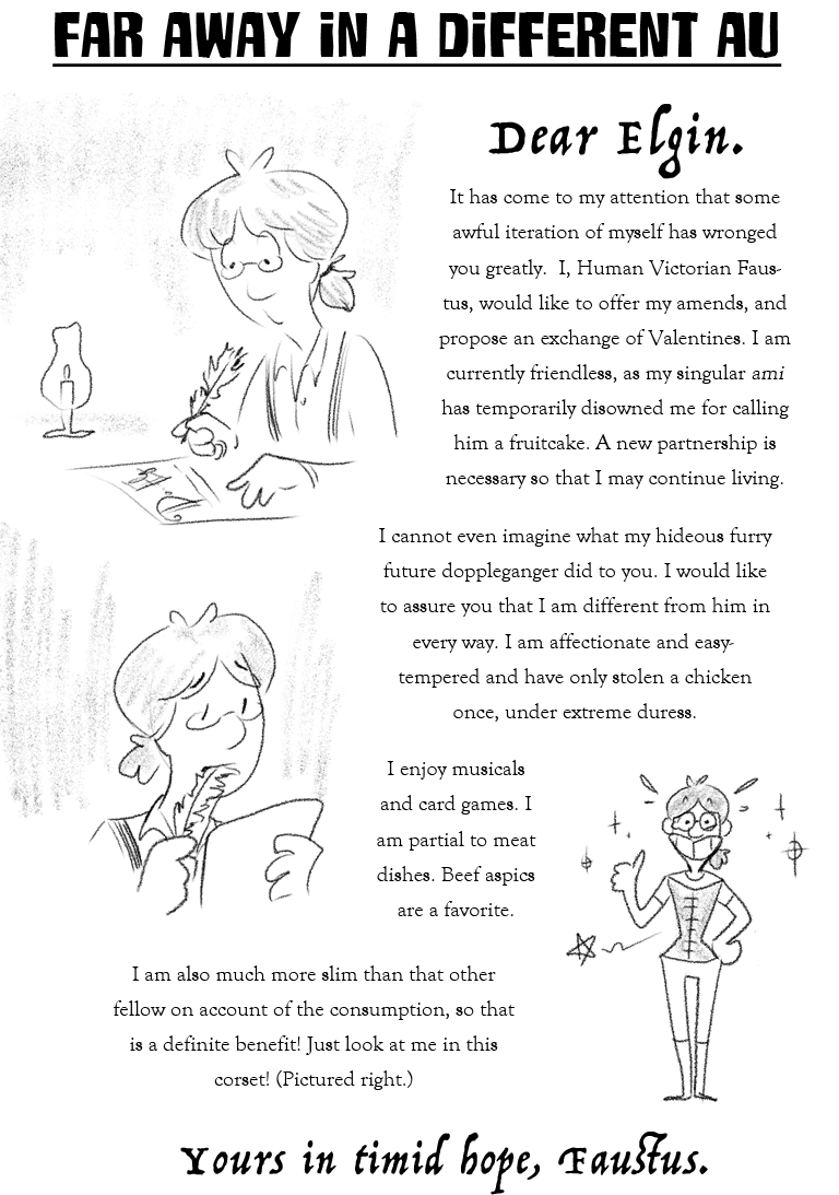 Elgin wants to send your character a Valentine! - Comic Fury Webcomic ...