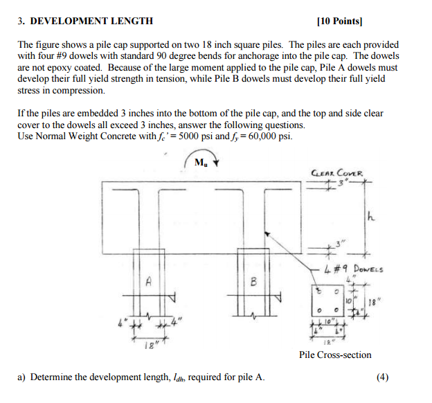 Solved 3. DEVELOPMENT LENGTH [10 Points] The figure shows a | Chegg.com