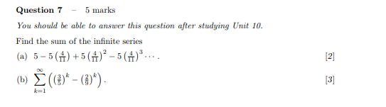 Solved Question 75 marks You should be able to answer this | Chegg.com