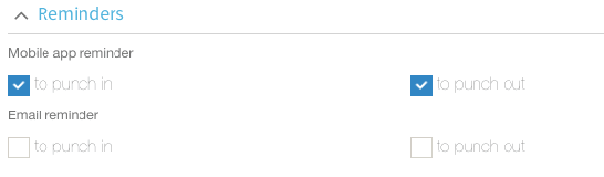 How to set punch in/out reminders - TimeClock 365 Employee Management ...