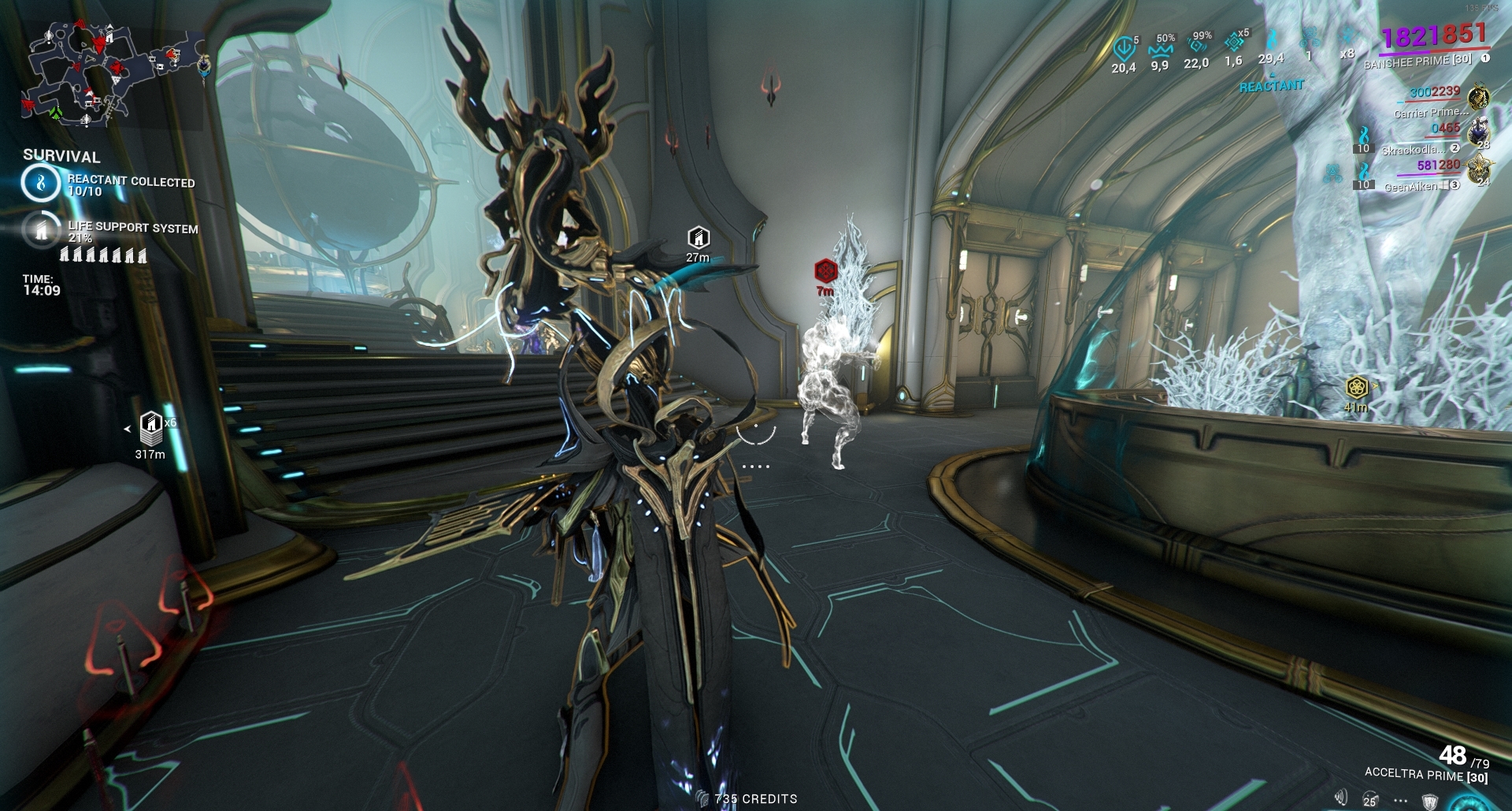 Invulnerable Lua Thrax stuck in transformation - Mission Specific - Warframe Forums