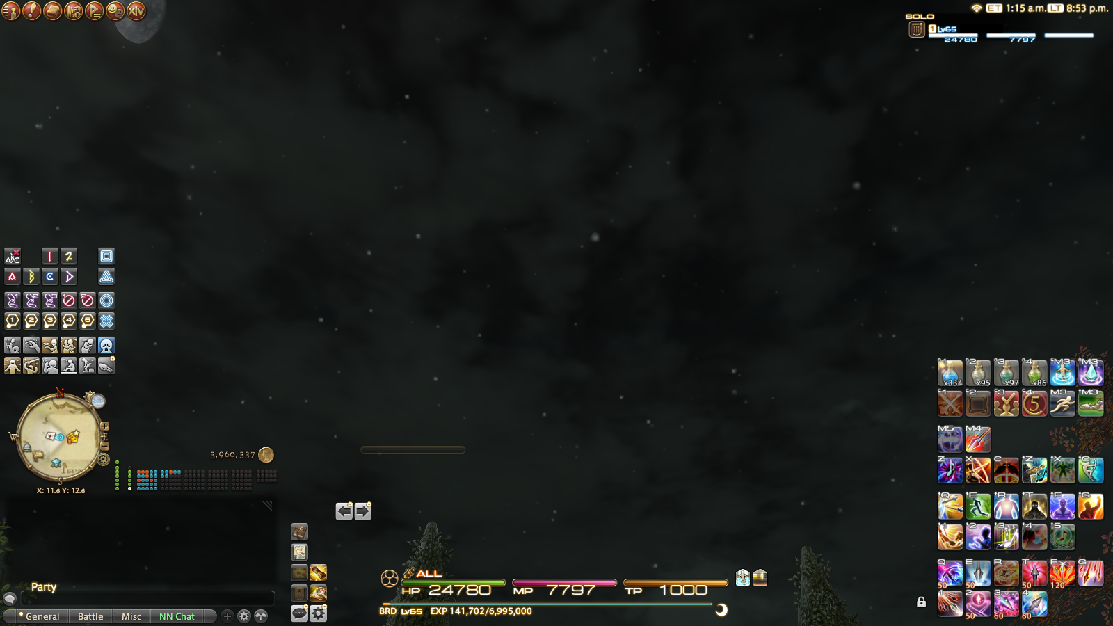 Bards, what do your binds and HUDs look like? : r/ffxiv