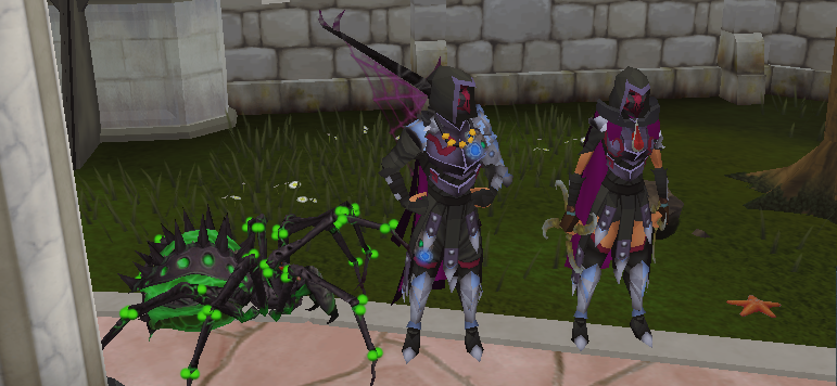 Husband and Wife. :) She got the levels for pernix over DXP! : r/runescape