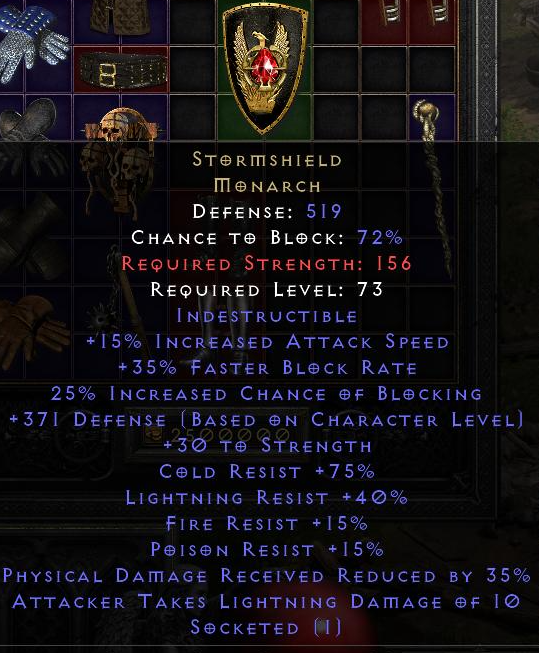 Perfect Stormshield 15/15 - Topic - d2jsp