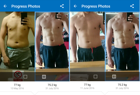 7 Week Transformation Results [Progress Picture] : r/freeletics
