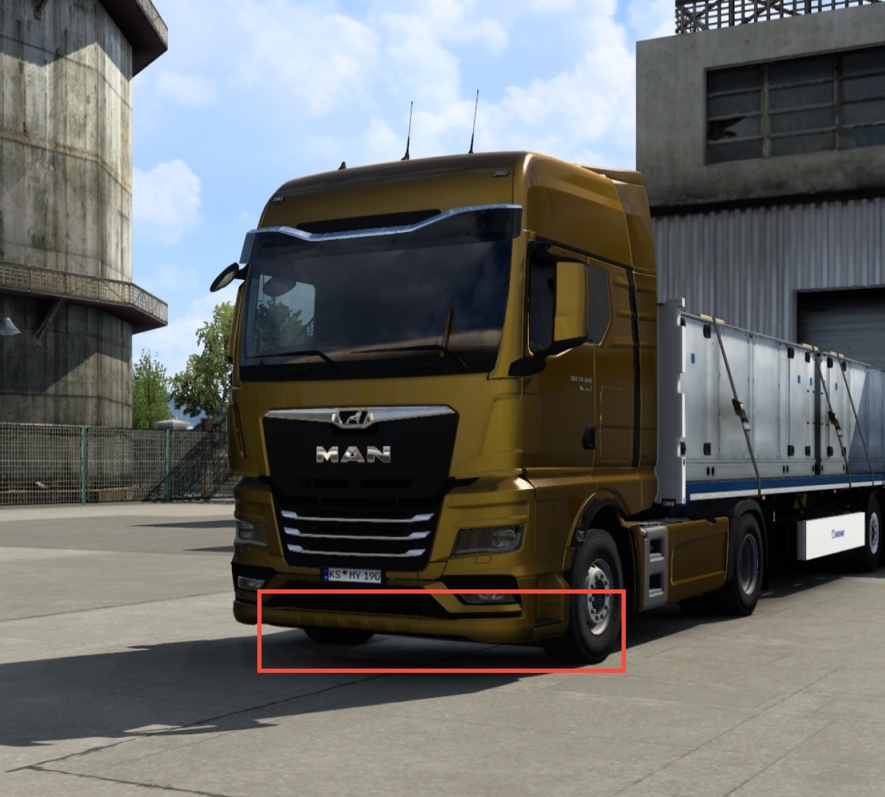[MAN TGX] Fake shadow broken [218820] - SCS Software