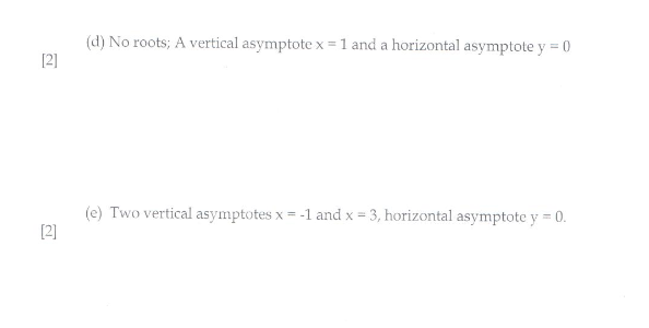 Solved 3 Write An Equation For A Reciprocal Function That