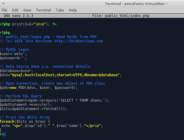 Linux palvelimet – h5 – Haaga-Helia | Eetu Pihamäki | 1602670