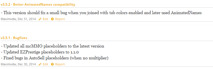 Creating & Maintaining a Resource | SpigotMC - High Performance ...