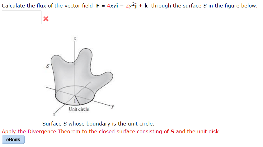 Solved Calculate the flux of the vector field F = 4xyi - | Chegg.com