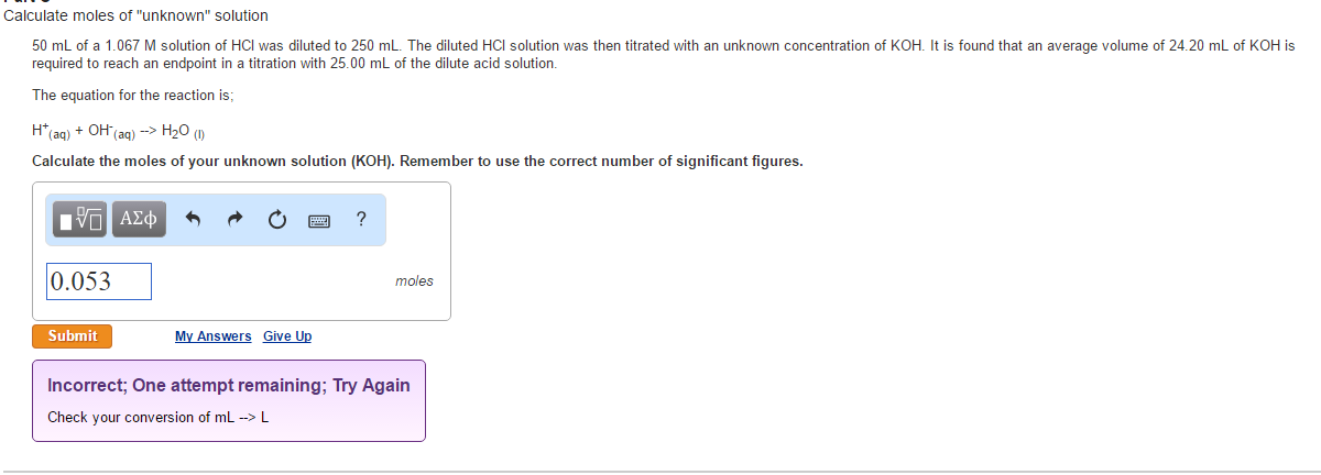 Solved Calculate moles of Solved Calculate moles of