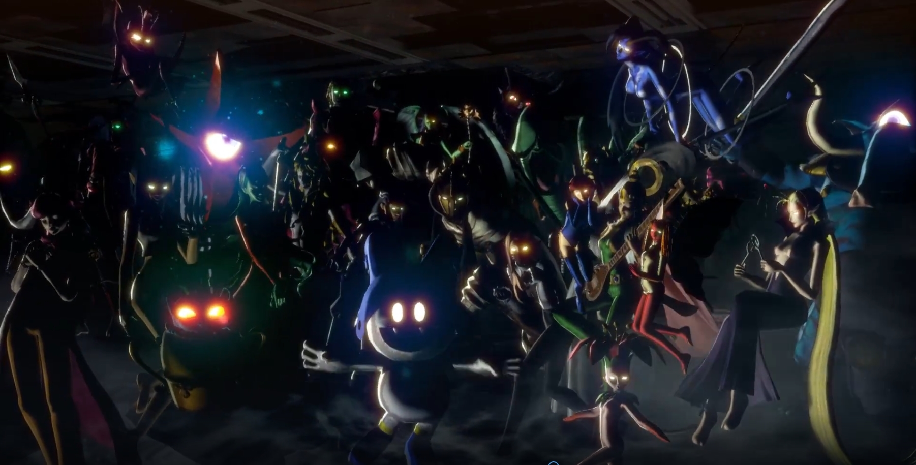 Roll call for all the demons in the SMT V teaser : r/Megaten