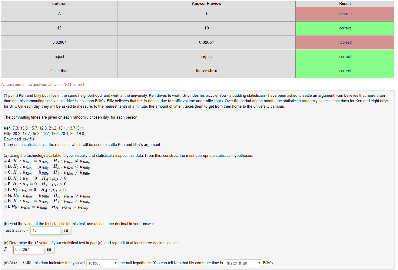 Solved Ken and Billy both live in the same neighborhood, and | Chegg.com