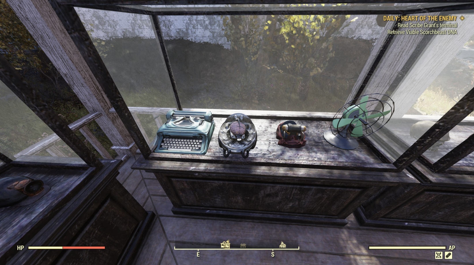 How does this person have a robobrain dome in a display case? : r/fo76