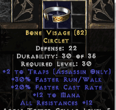 Lld Trap Circlet Price ? - Topic - d2jsp