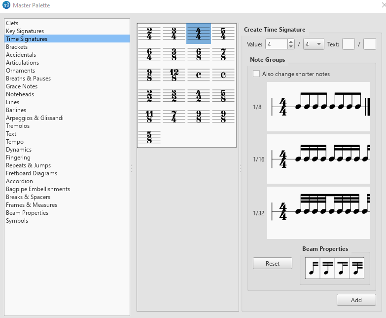 Recently I tried out 12/16 time signature and found out that, instead of working like a regular ...