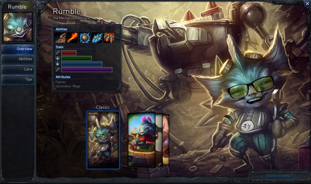 New Rumble splash art for my client! : r/leagueoflegends