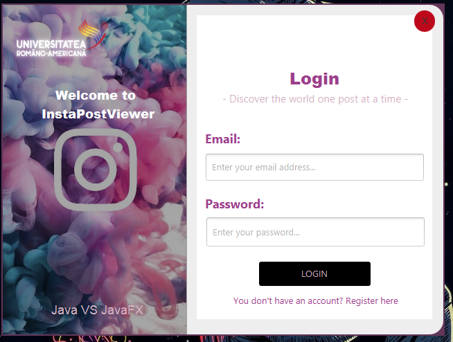 GitHub - FloreaClaudiu21/InstaPostViewer-JavaFX-Project: InstaPostViewer-JavaFX-Project is a ...