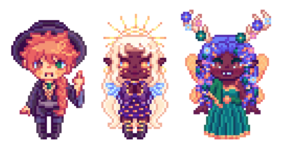Retro Pixel Dolls - Animation - 1 SLOT on Toyhouse