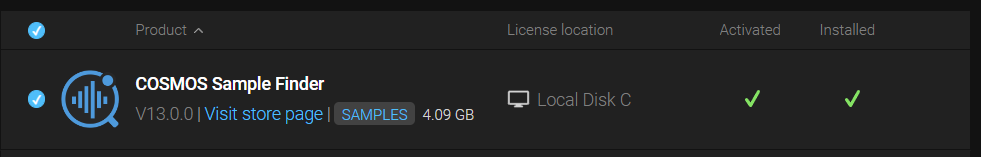 Every time I open Waves Cosmos, I'm told that it couldnt find a license ...