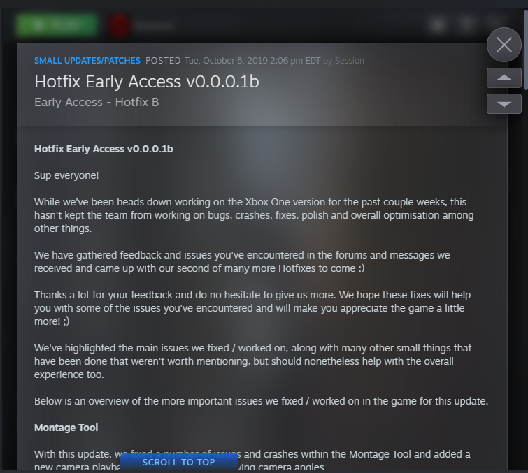 New update for PC? : r/projectsession