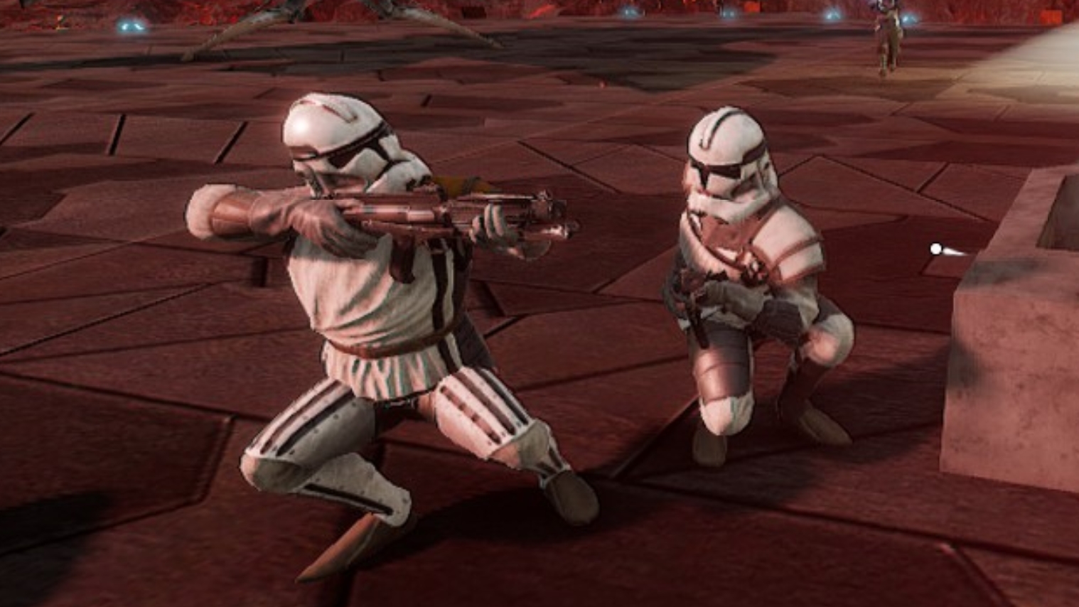 We should get a return these 2nd gen clone troopers. Something's not ...