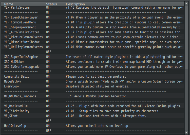 MV - Shora's Lighting Incompatible With Yanfly's Party System | RPG Maker Forums