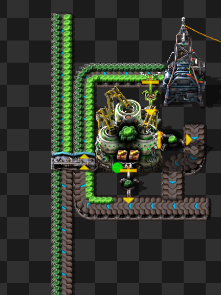 Simplest Kovarex setup Stackable, No Circuits : r/factorio