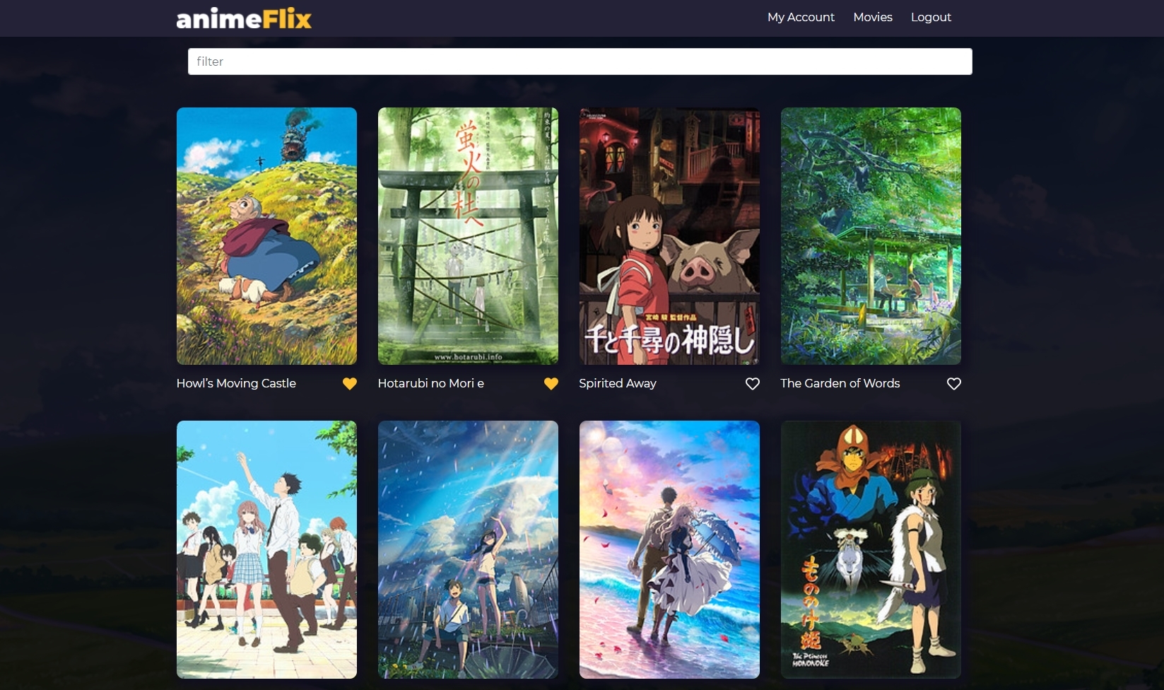 GitHub - exeCatable/animeFlix-React-Client