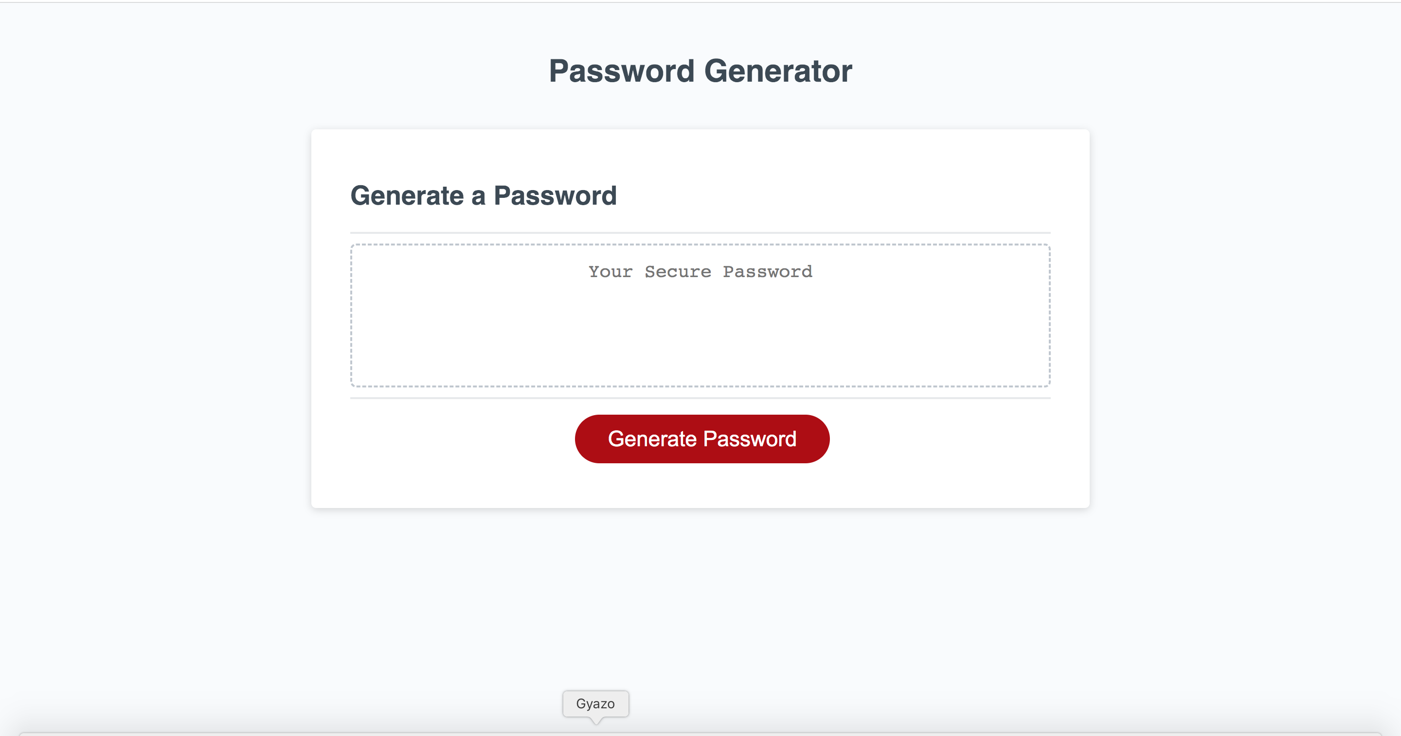 GitHub - nickwilmas1/Password-Generator: Generate secure passwords