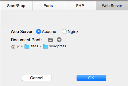 "Can’t select database" error when attempting local install on OSX ...