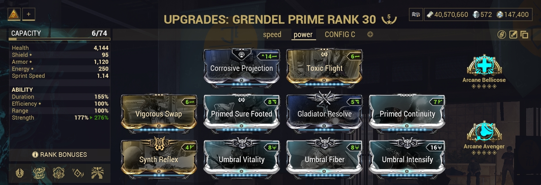 4 Forma Grendel Build by omgbomber1 - Godlike Grendel | All Around ...