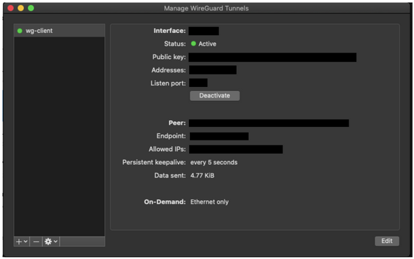 WireGuard Setup for macOS WireGuard Setup for macOS