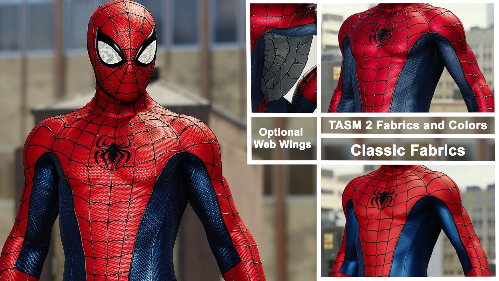 Piqo's Improved Insomniac Classic Suit V4 (moving Lenses) At Marvel’s 