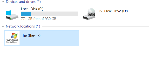 How do I get rid of this Network Location? : r/techsupport