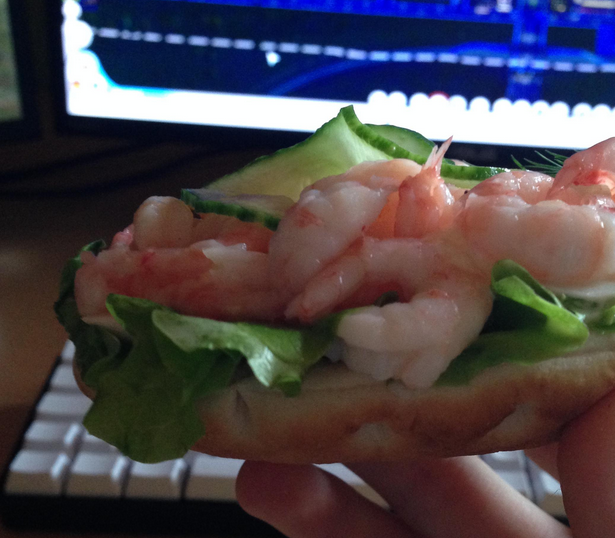 Swedish Shrimp Sandwich : r/food