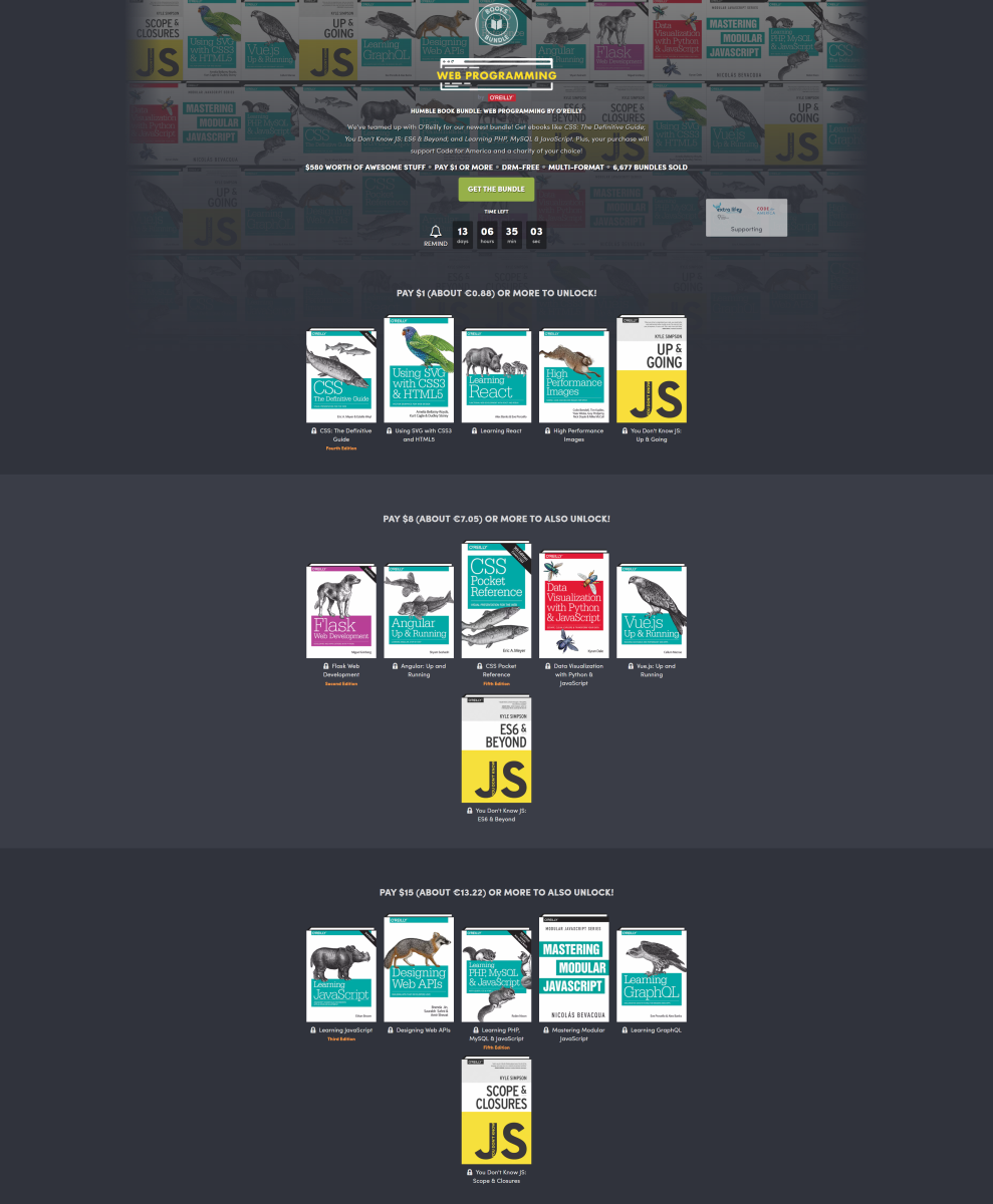 [Conjunta Humble Bundle Books] Web Programming by OReilly +programacion ...